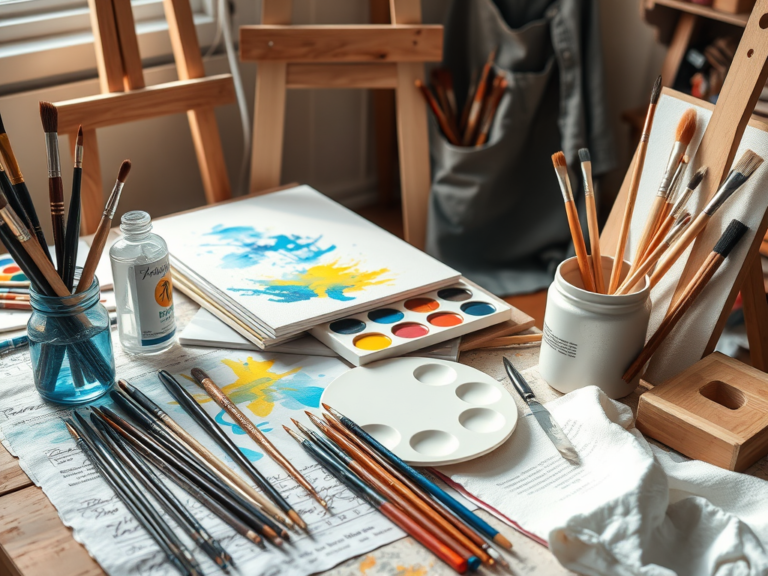 A Complete Guide To Art Mediums In 2025: Painting Techniques For ...