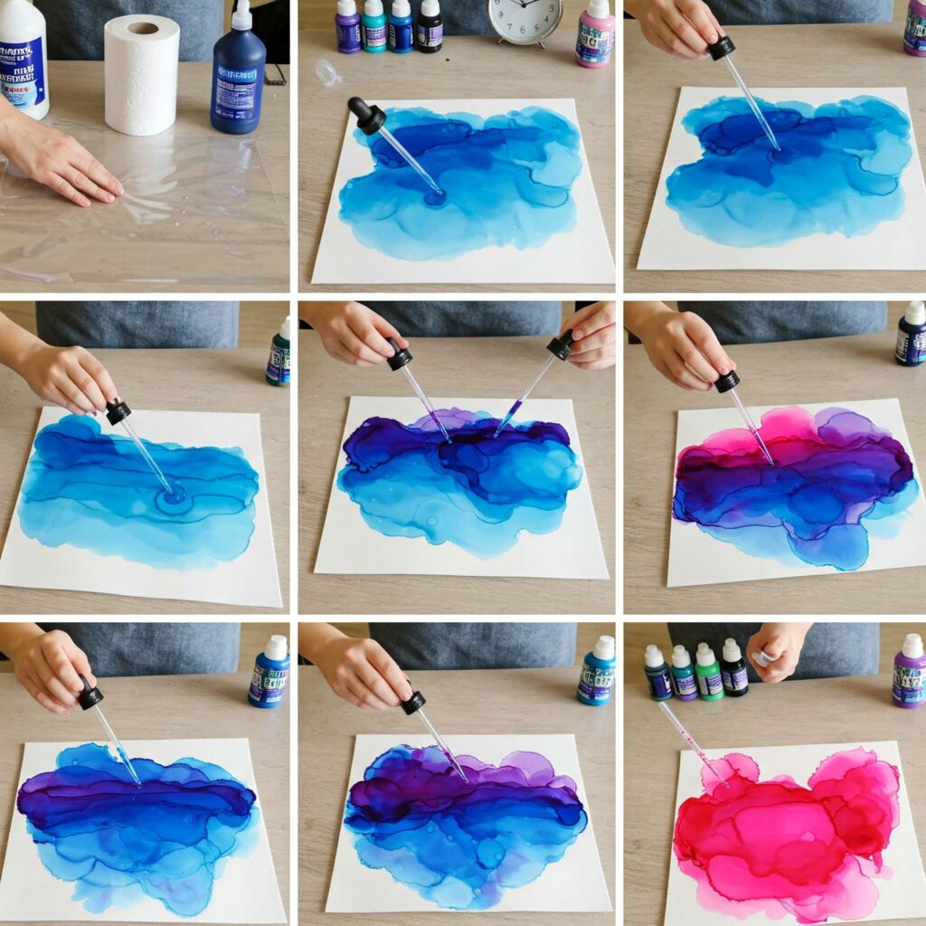 How To Paint With Alcohol Inks: A Beginner’s Guide To Vibrant Art