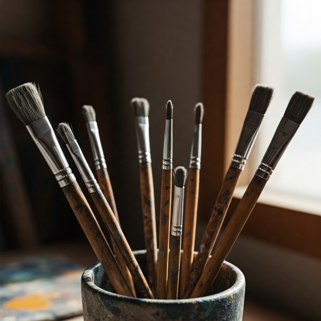 How To Clean Oil Paint Brushes Naturally: Eco-Friendly Methods For ...