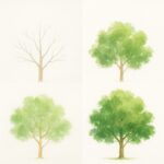 How To Paint Trees In Watercolor: Simple Steps