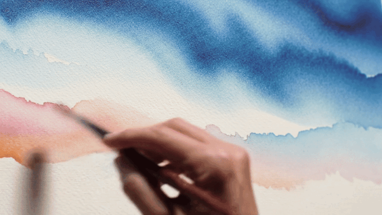 Simple Wet-on-Wet Watercolor Techniques For Beginners