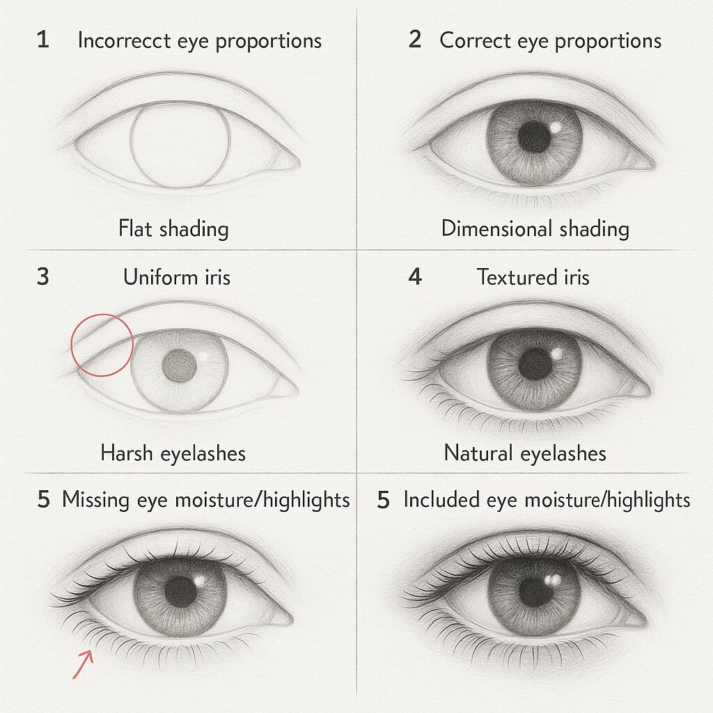 How To Draw Realistic Eyes: A Step-by-Step Guide For Beginners