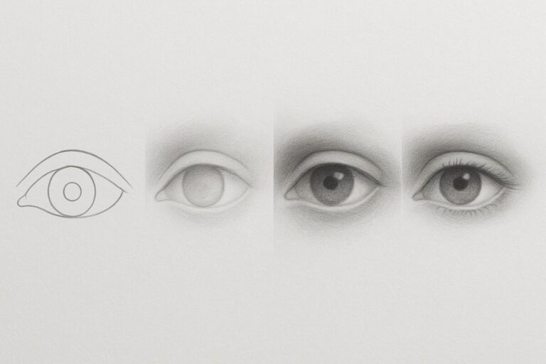 How To Draw Realistic Eyes: A Step-by-Step Guide For Beginners
