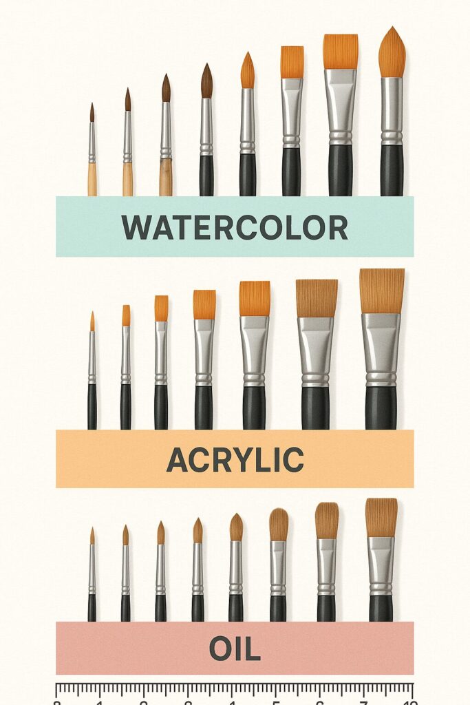 Types Of Paint Brushes And Their Uses: A Comprehensive Guide For Artists