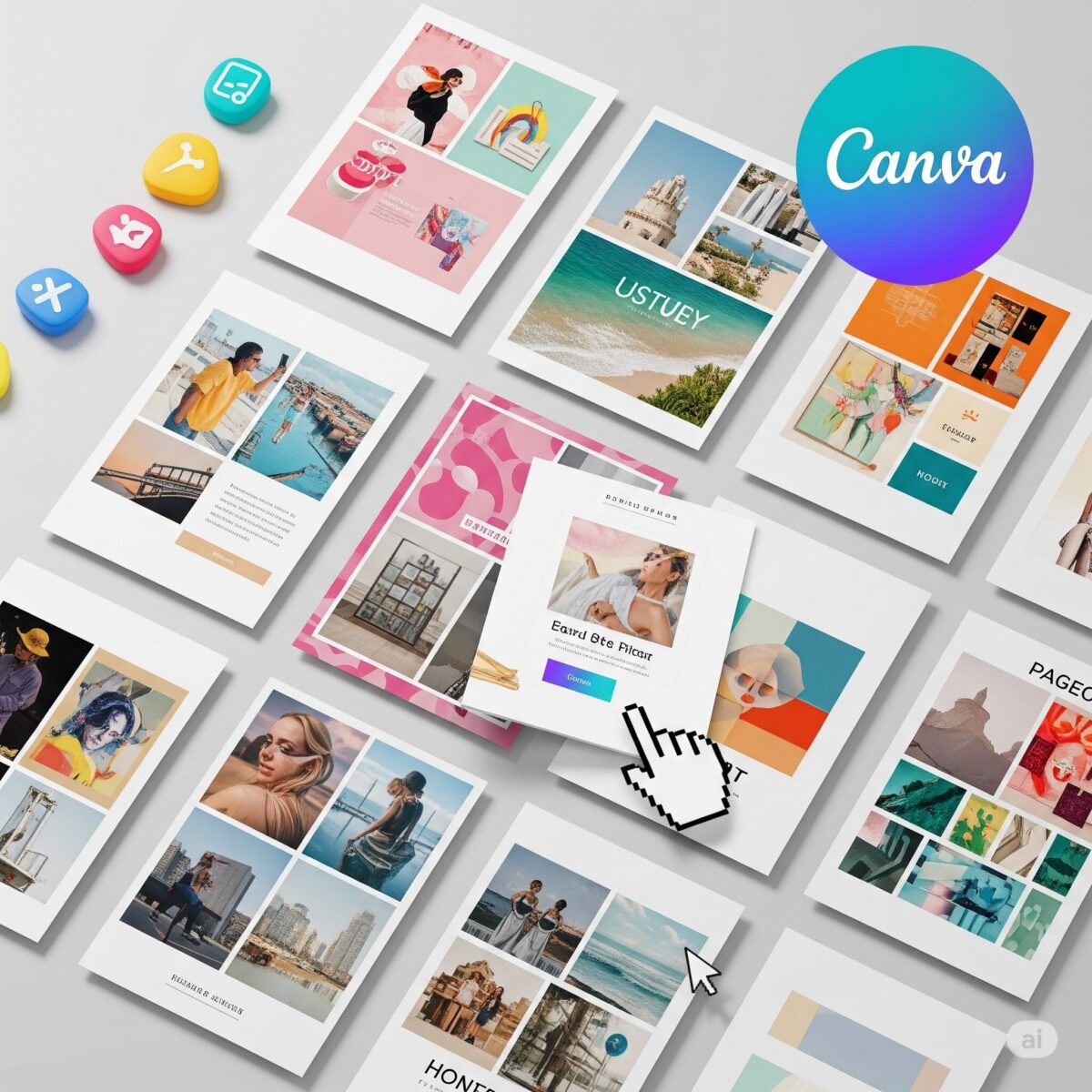 Canva Collage Maker: Create Digital Art Collages & Mood Boards For ...