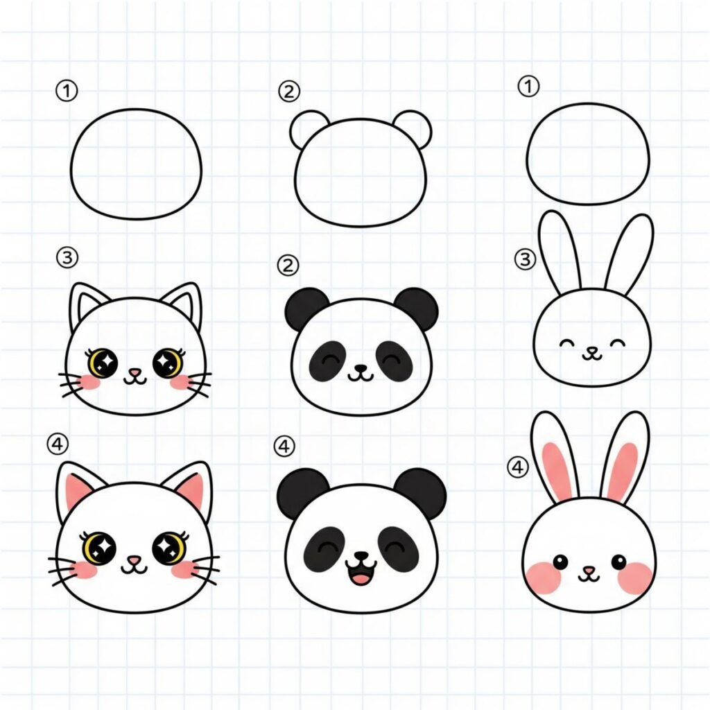50+ Cute Easy Drawings Anyone Can Do (Step-by-Step Fun)
