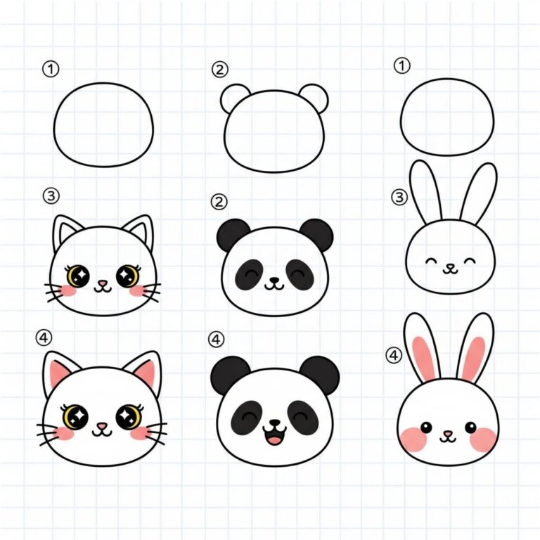 50+ Cute Easy Drawings Anyone Can Do (Step-by-Step Fun)