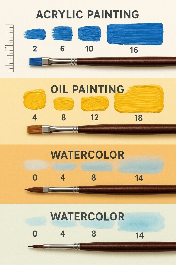 Types Of Paint Brushes And Their Uses: A Comprehensive Guide For Artists