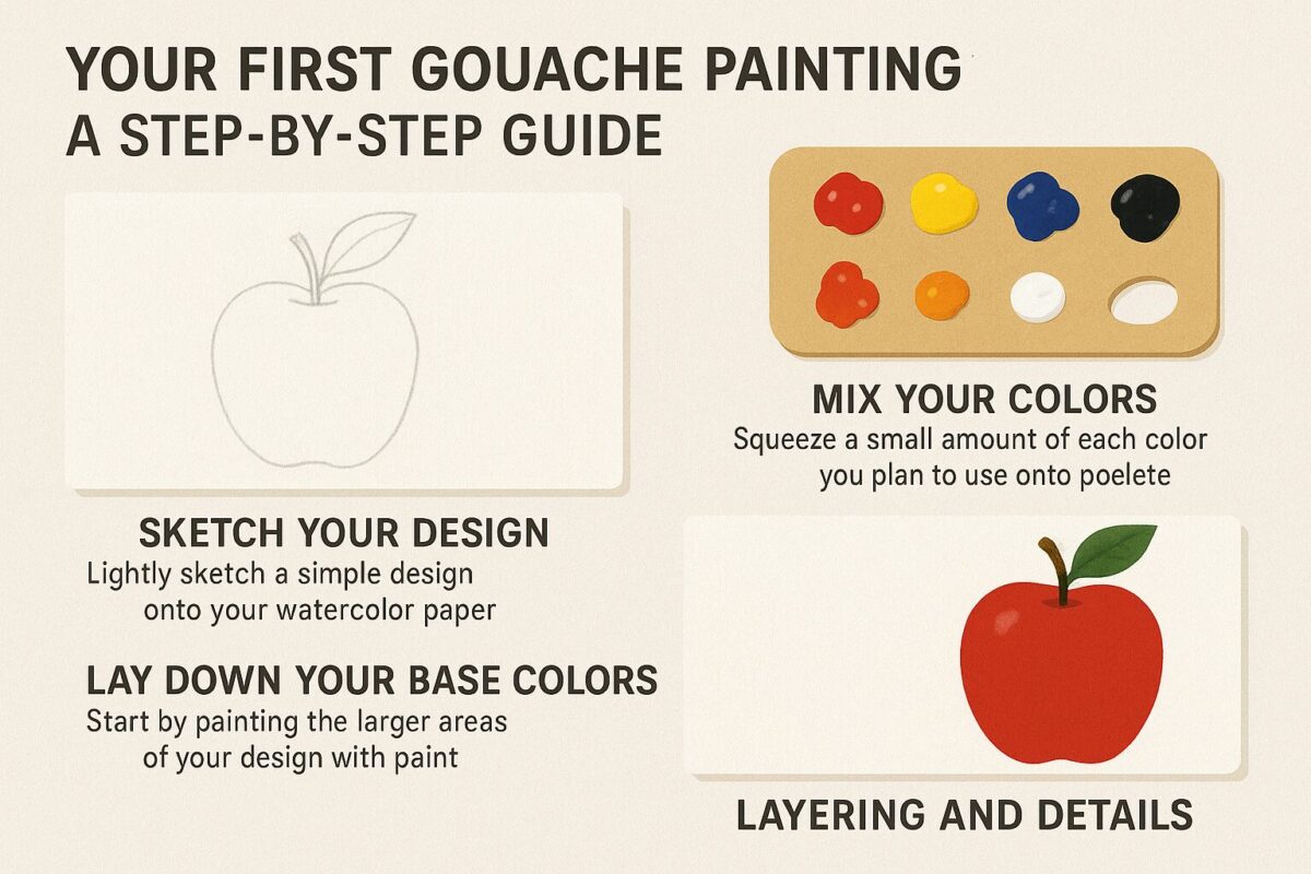 What Is Gouache: A Beginner's Guide To Opaque Watercolors