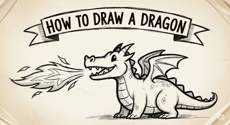 The Ultimate Guide: How To Draw A Dragon For Beginners