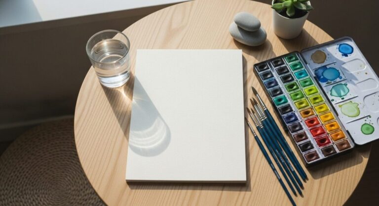 Zen Watercolor Art: A Complete Guide To Mindful Painting Techniques