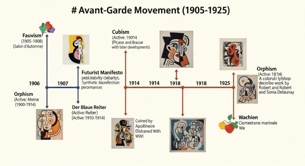 Beyond Cubism: Exploring Lesser-Known Avant-Garde Art Styles