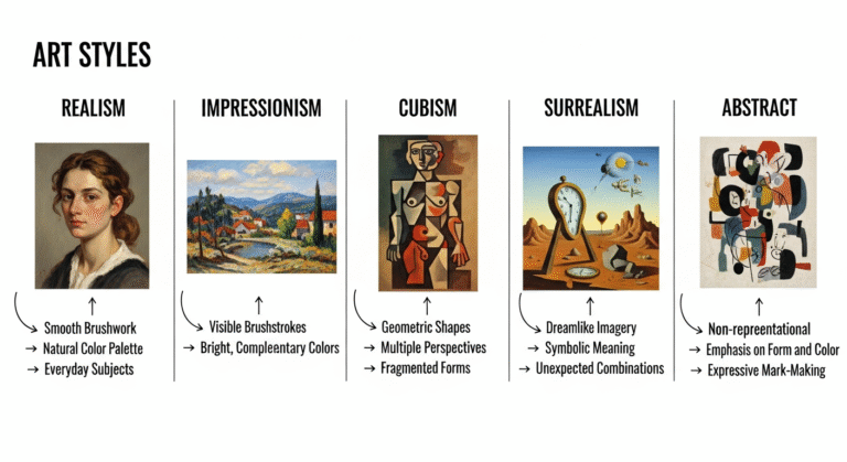 Styles Of Artwork: Your Complete Guide To Understanding Art Styles ...