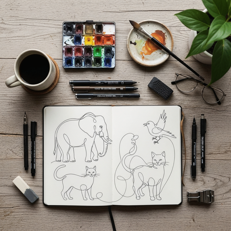 Easy To Draw Line Art: The Ultimate Beginner’s Guide