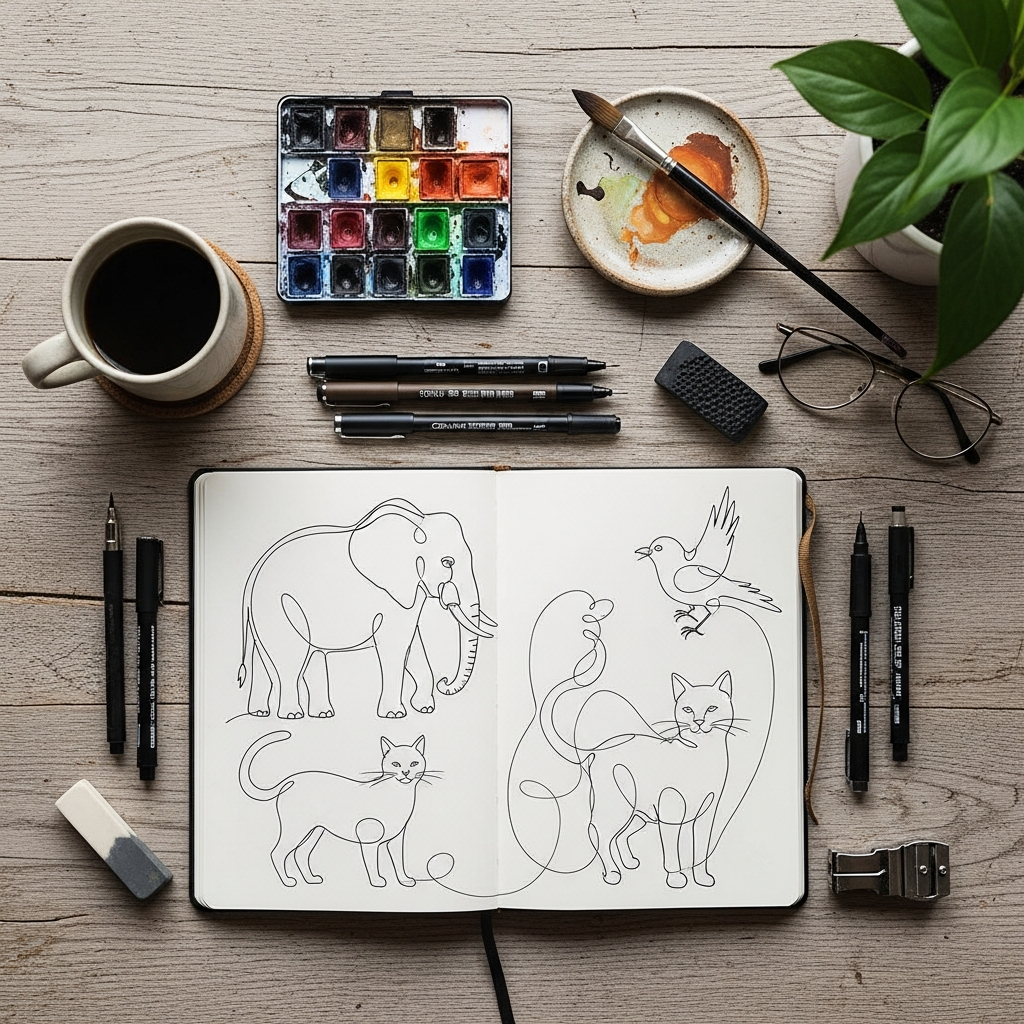 Easy To Draw Line Art: The Ultimate Beginner’s Guide