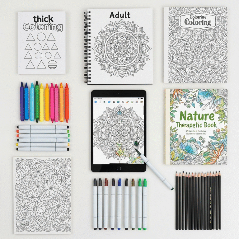 Guide To Colouring Books: Tips, Techniques & Creative Uses