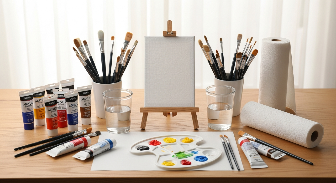 Simple Acrylic Painting For Beginners: Your Easy Guide To Getting Started