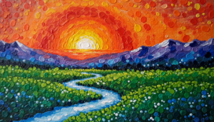 Q-Tip Pointillism Landscape For Beginners: The Ultimate Guide